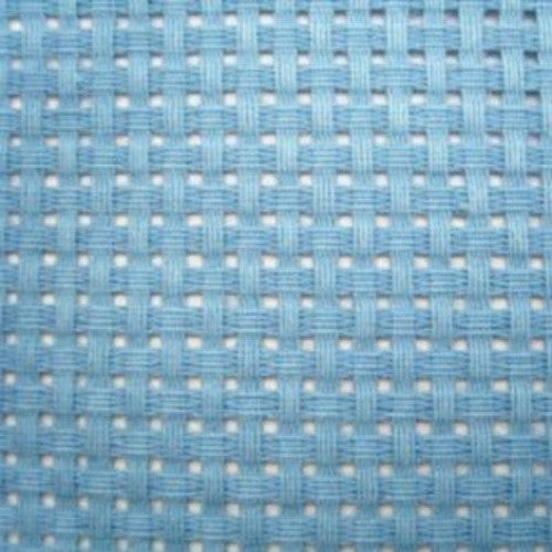 Trucraft - Binca Embroidery Cross Stitch Fabric - 25cm x 35cm - Blue ...