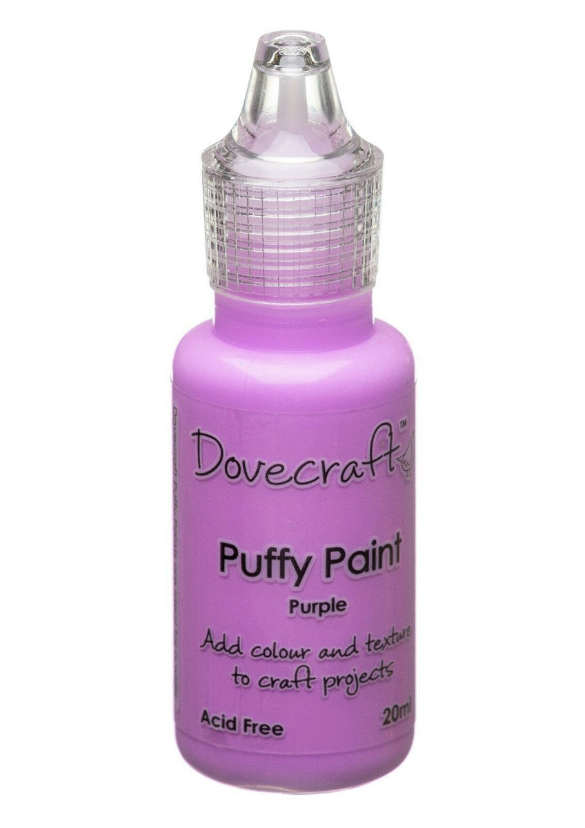 Dovecraft - Puffy Paint - Easy Application - 20ml - Purple – www ...